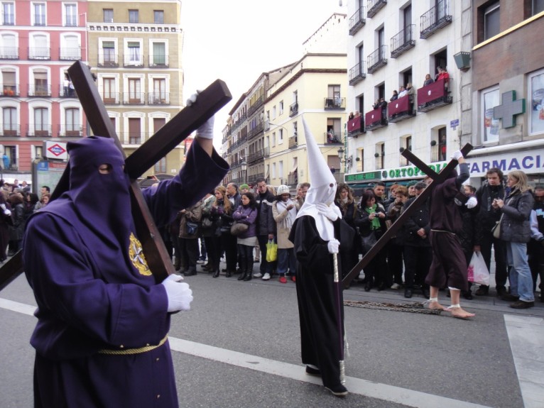 Espagne : procession du Vendredi Saint / Spain : the Good Friday procession
